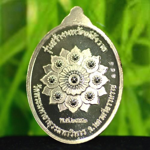 Solid Silver Unique Tok Hak Buddha Pendant Necklace