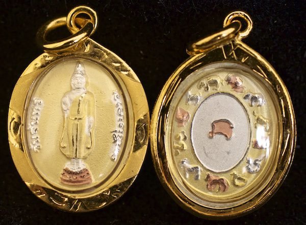 Special Edition Gold Monday Birthday Buddha Pendant