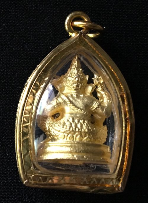 Thai Ganesh Amulets with Gold Case | 8 Variations!