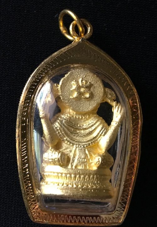 Thai Ganesh Amulets with Gold Case | 8 Variations!