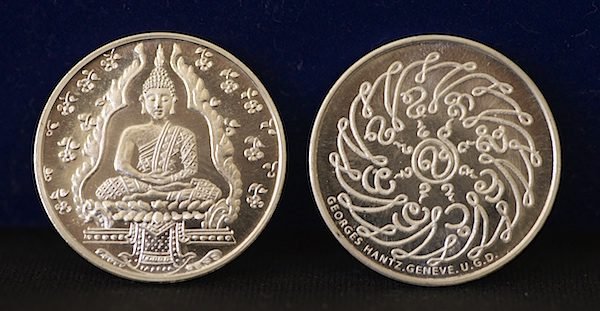 Solid Silver Premium Buddha Coin – Thai Amulet - Thai Amulet Store ...
